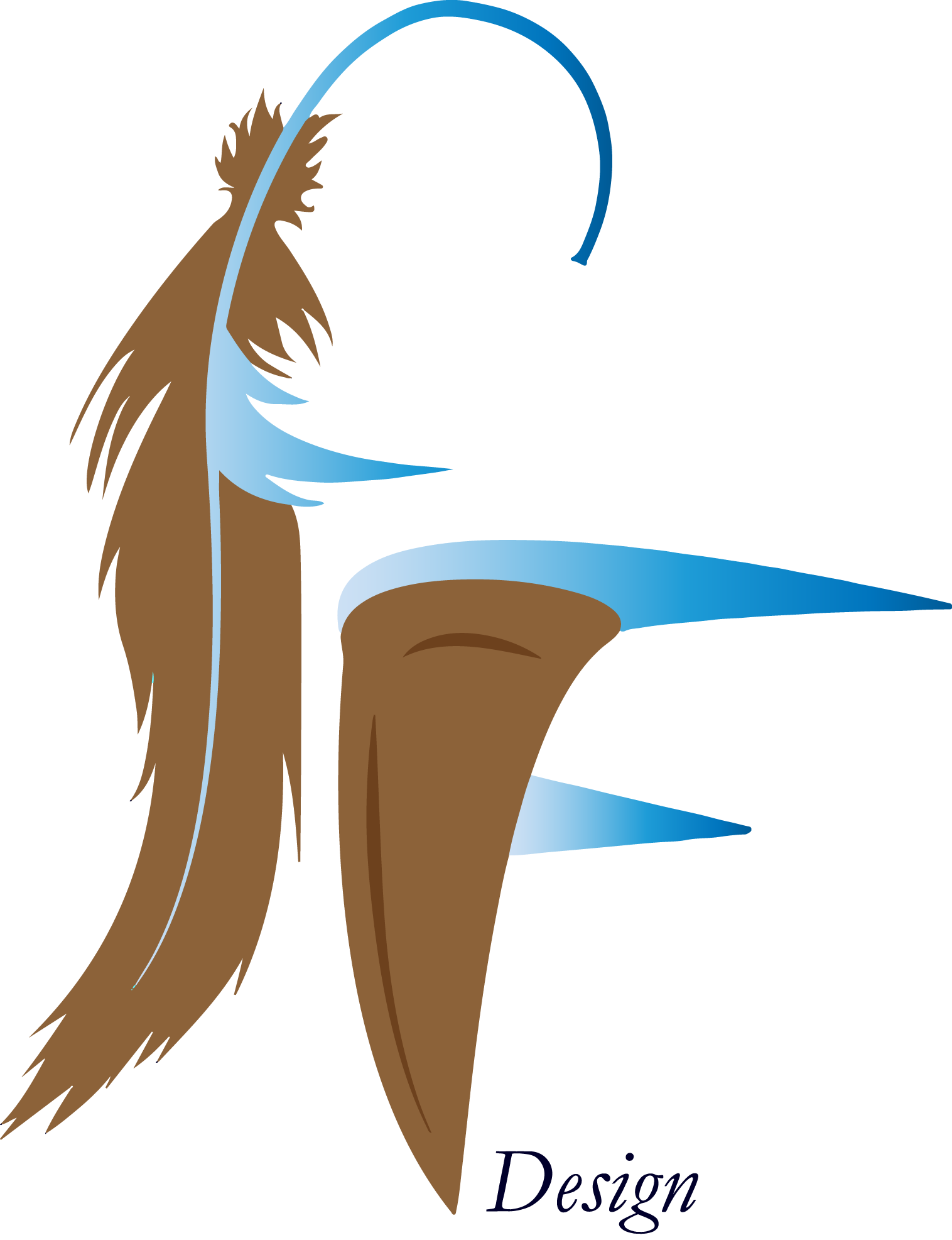 Feather Fang logo with design – Feather Fang Design